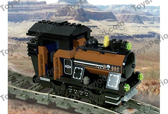 LEGO KT306 Small Train Engine Brown Set Parts Inventory and ...