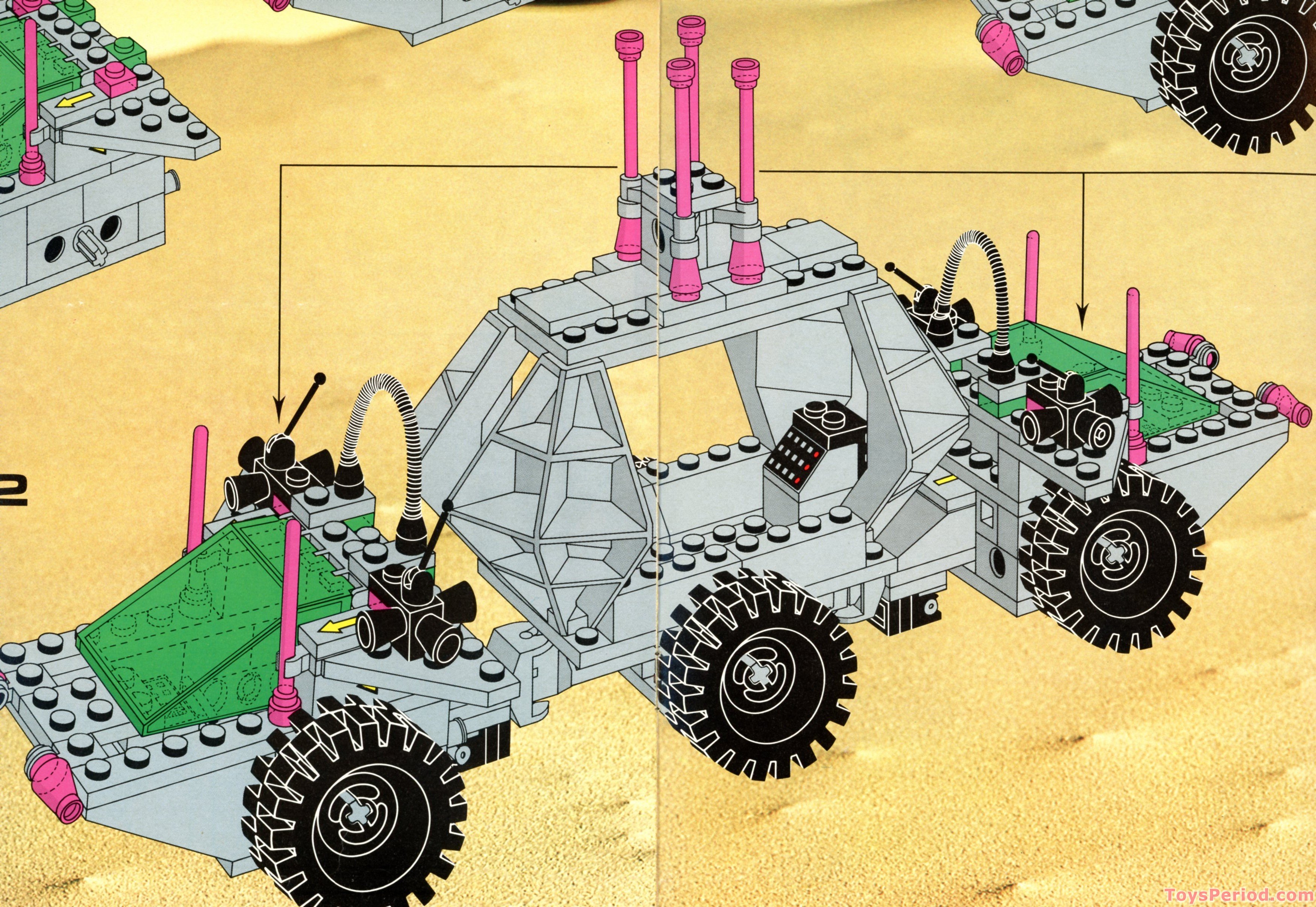 LEGO 6952 Solar Power Transporter Instructions and Parts List