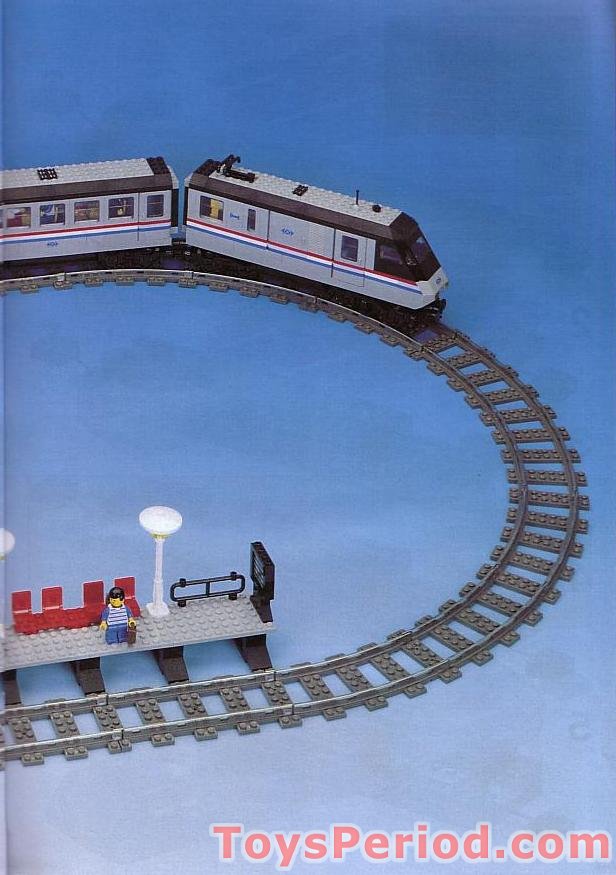 LEGO 10001 Metroliner Instructions and Parts List