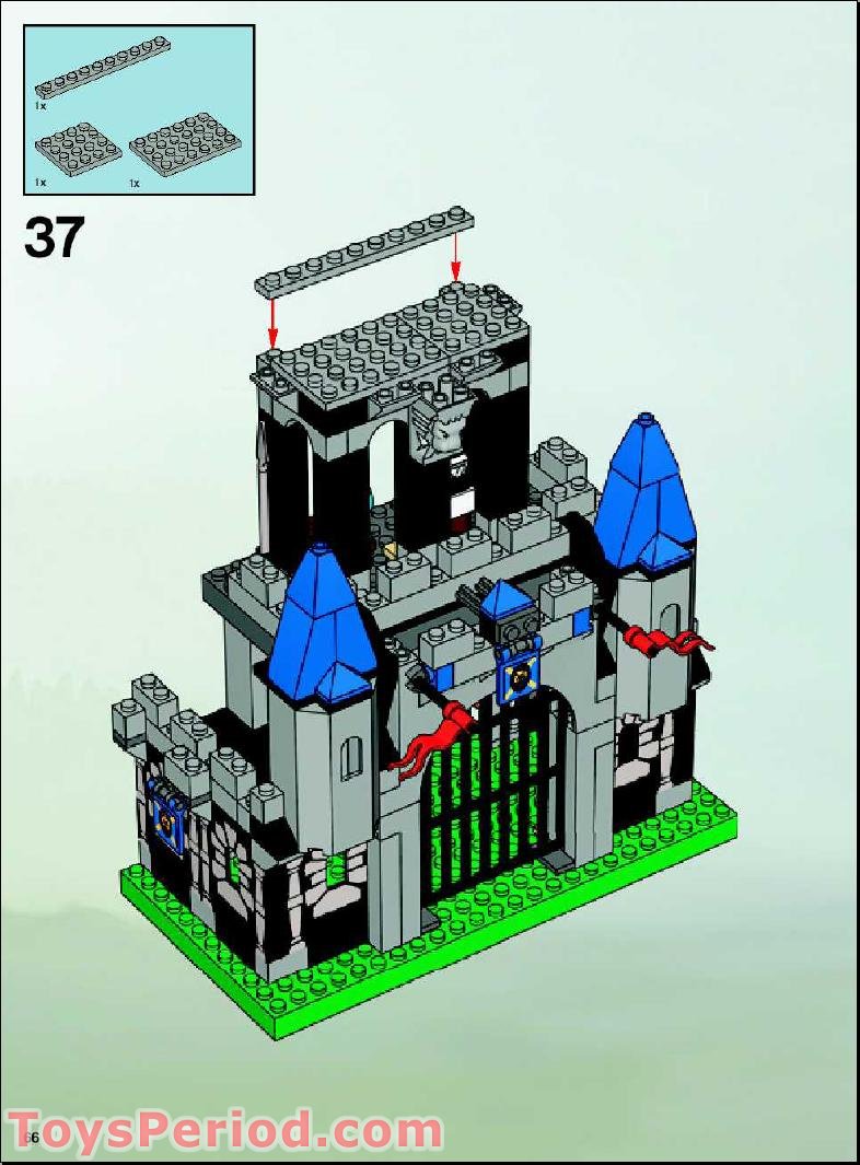 LEGO 10176 Royal King's Castle Instructions and Parts List
