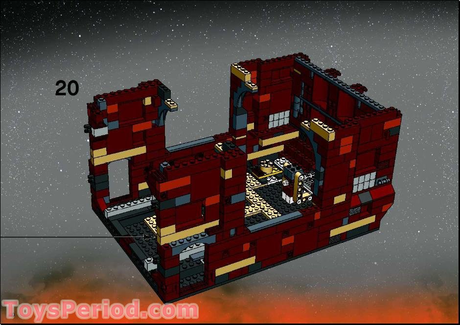 LEGO 10144 Sandcrawler Instructions and Parts List