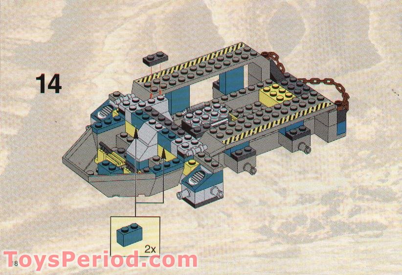 LEGO 4970 Chrome Crusher Instructions and Parts List