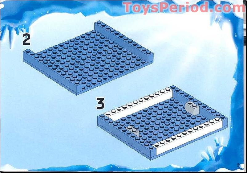 LEGO 4579 Ice Ramp Racers Instructions and Parts List