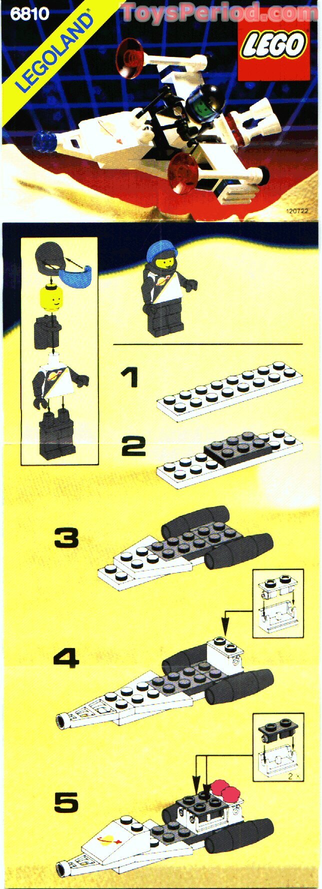 LEGO 6810 Laser Ranger Instructions and Parts List