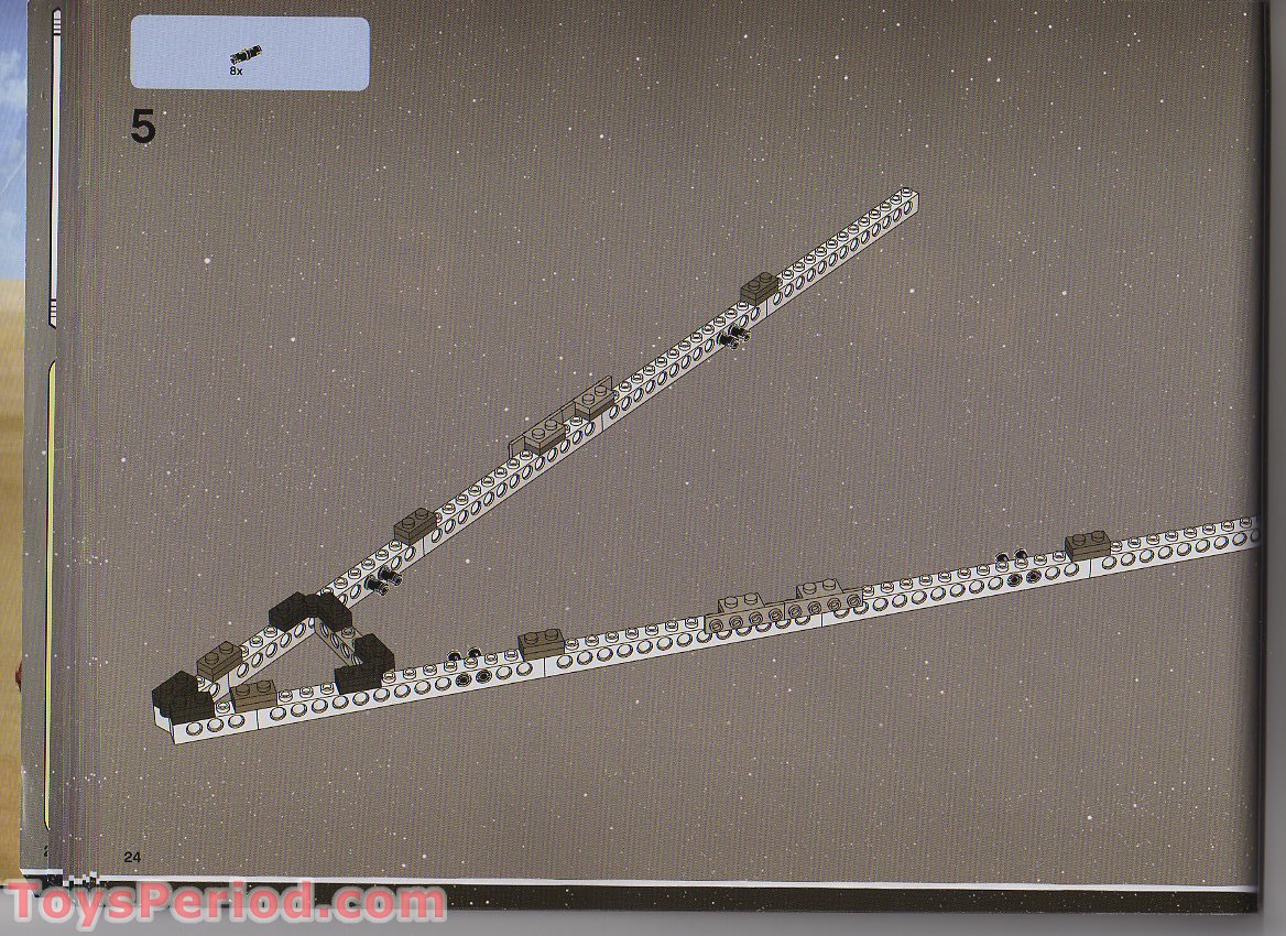 LEGO 6211 Imperial Star Destroyer Instructions and Parts List