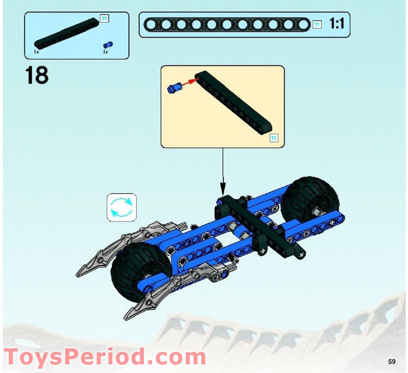 LEGO 8993 Kaxium V3 Instructions and Parts List