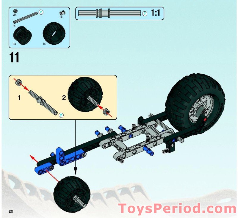 LEGO 8993 Kaxium V3 Instructions and Parts List