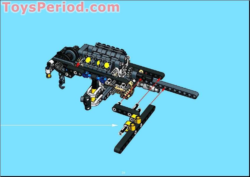 LEGO 8435 4wd Instructions and Parts List