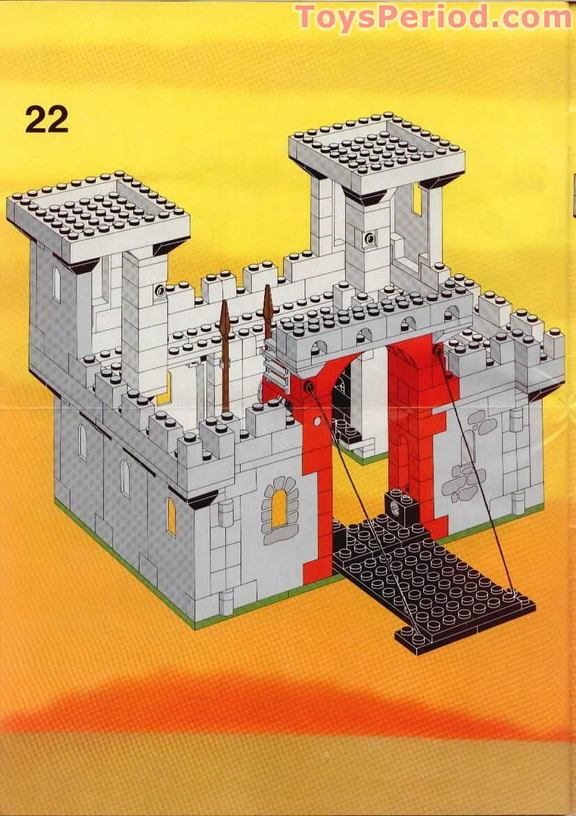 LEGO 6073 Knight's Castle Instructions and Parts List