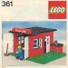 LEGO 361-2 Garage Instructions and Parts List