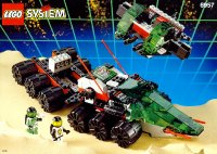 LEGO 6957 Solar Snooper Instructions and Parts List