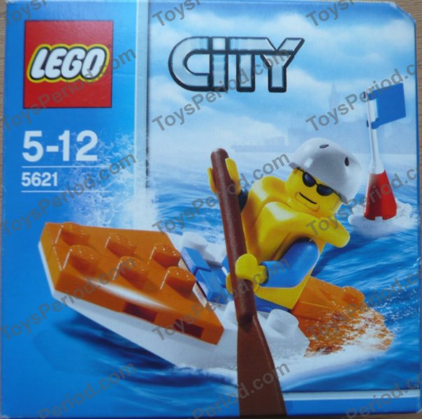 LEGO 5621 Coast Guard Kayak Instructions and Parts List