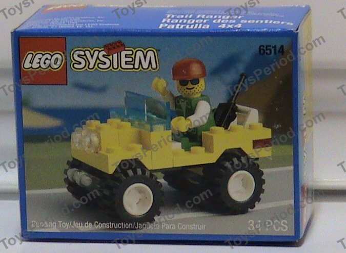 LEGO 6514 Trail Ranger Instructions and Parts List