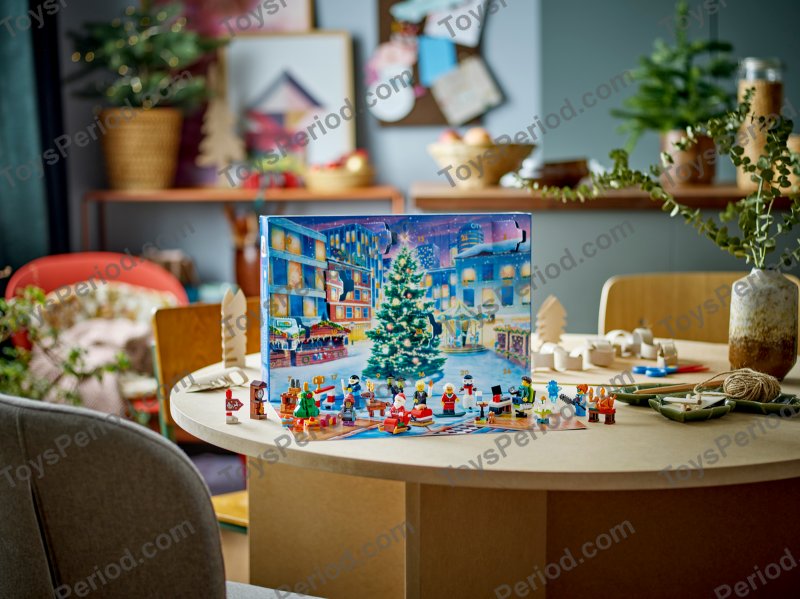 LEGO 60381 Advent Calendar 2023, City Set Parts List