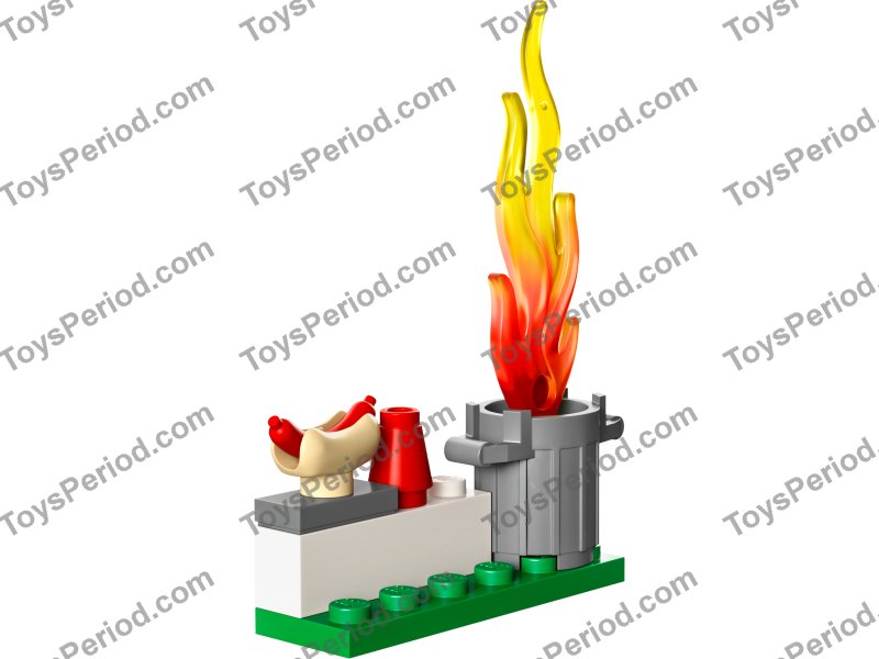 LEGO 60318 Fire Helicopter Set Parts List