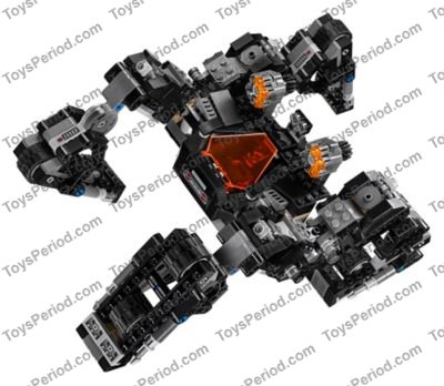 LEGO 76086 Knightcrawler Tunnel Attack Set Parts List