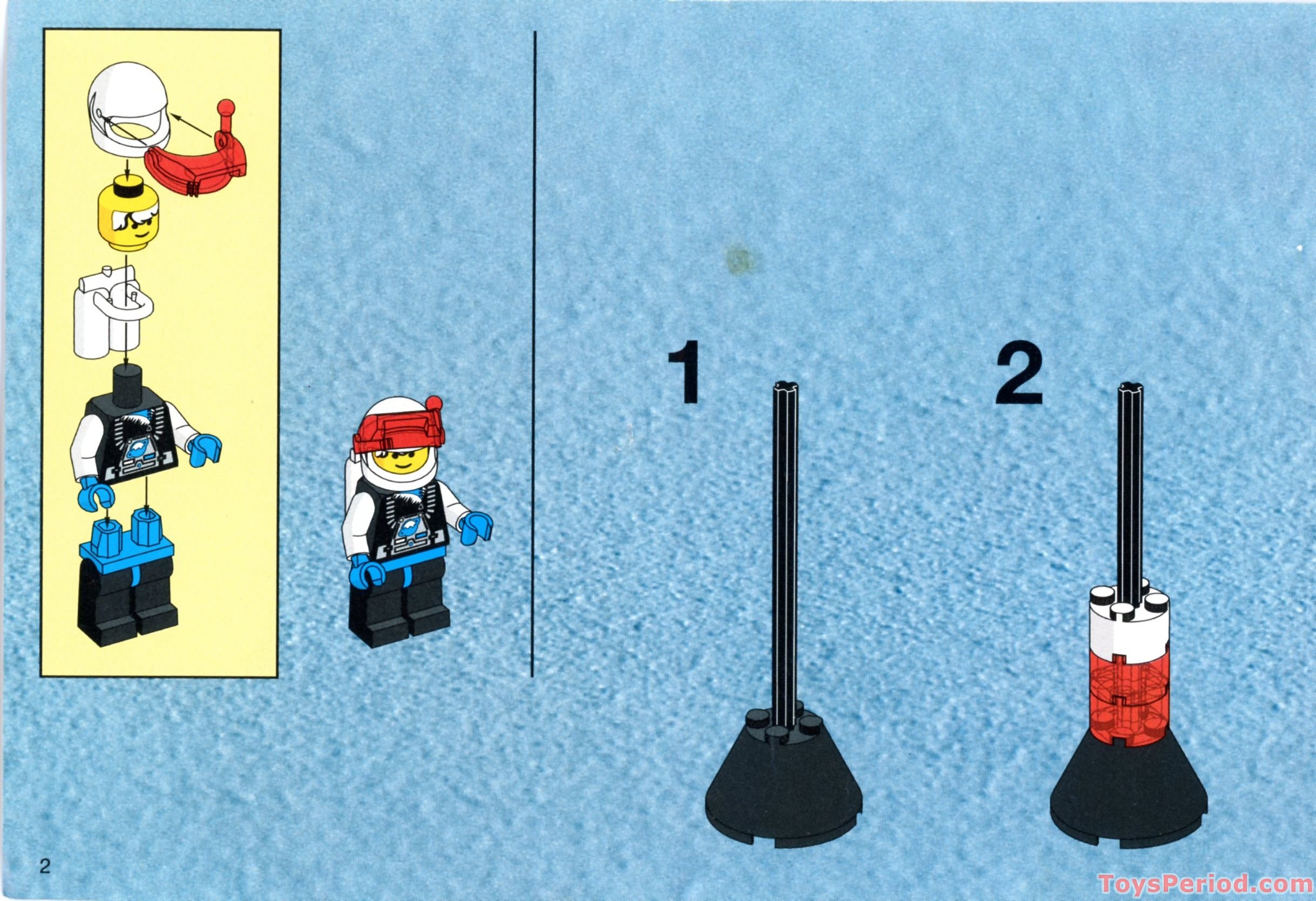 LEGO 6898 Ice-Sat V Instructions and Parts List