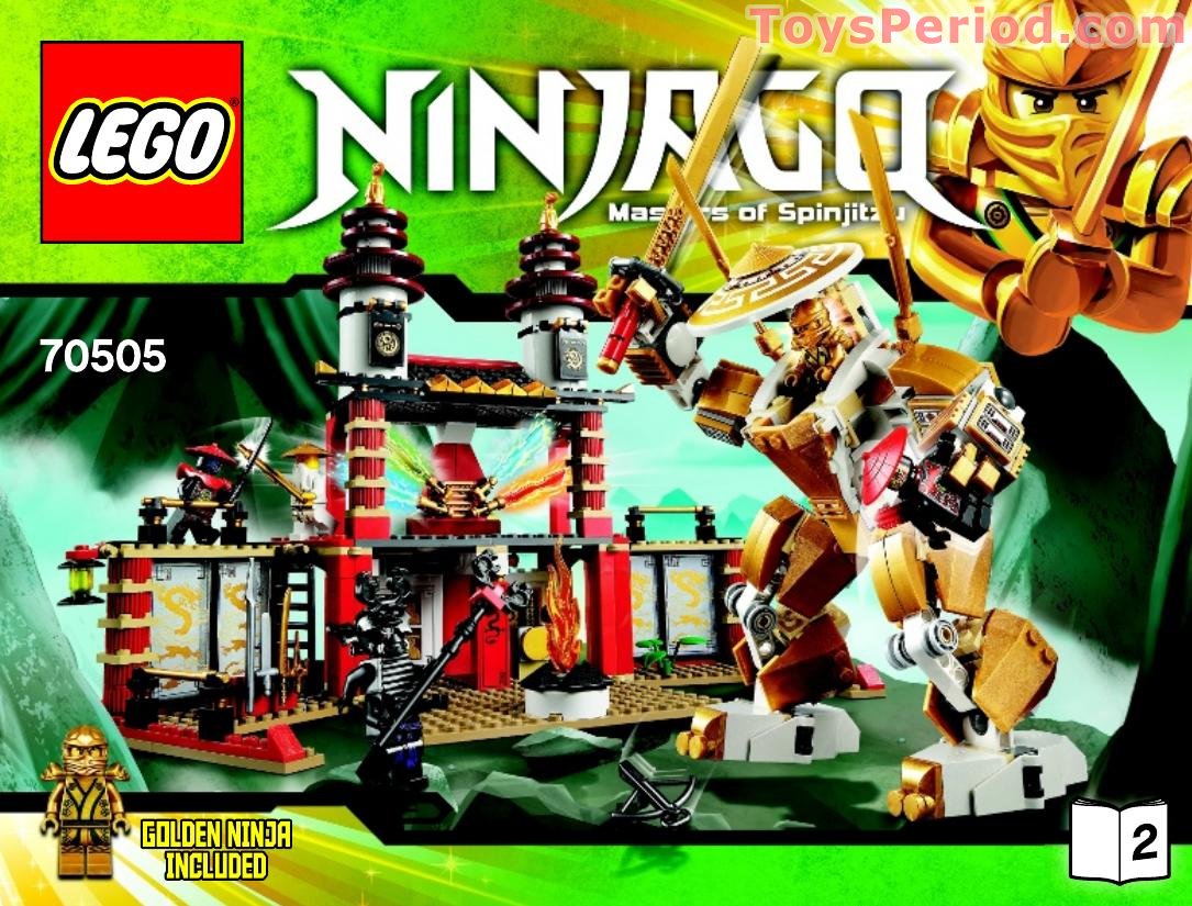 LEGO 70505 Temple of Light Instructions and Parts List