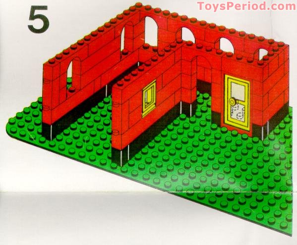 LEGO 368 Taxi Station Instructions and Parts List