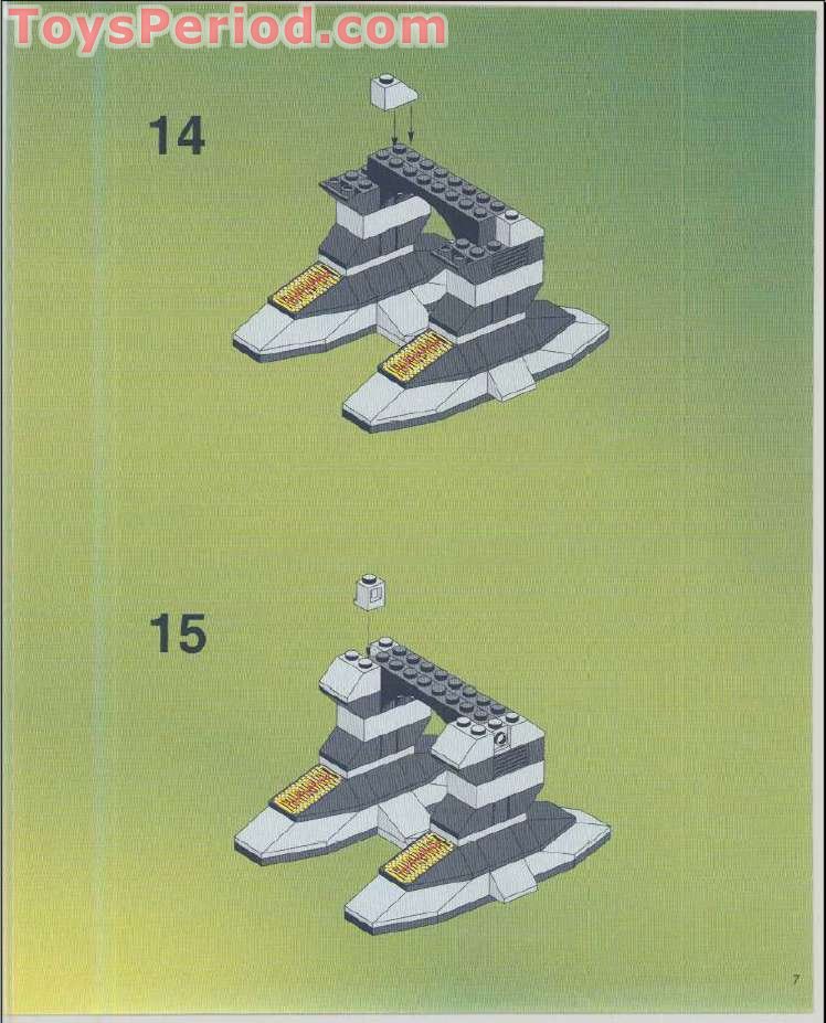 LEGO 2153 Robo Stalker Instructions and Parts List