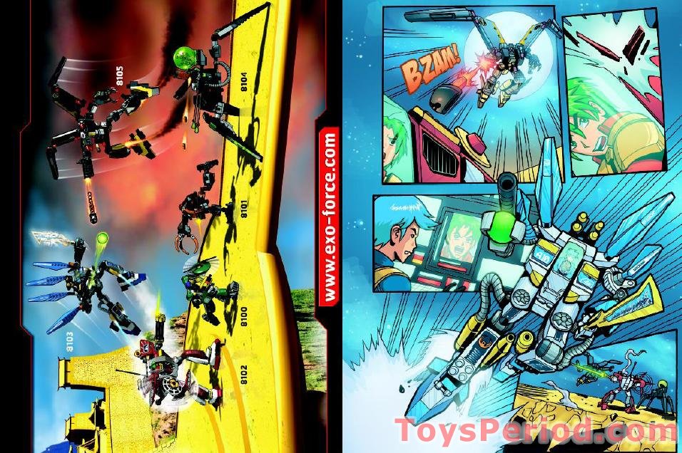 LEGO 3871 Ha-Ya-To Walker Instructions and Parts List