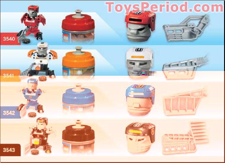 LEGO 3541 Slap Shot Instructions and Parts List