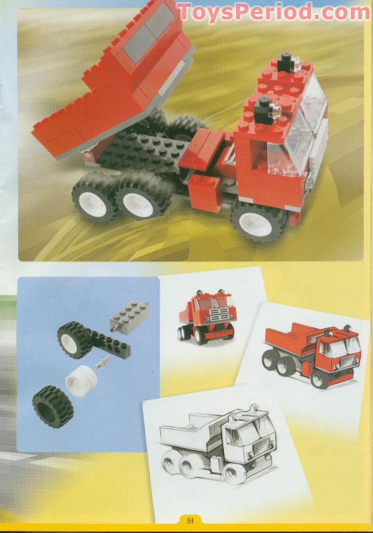 LEGO 4100 Maximum Wheels Instructions and Parts List