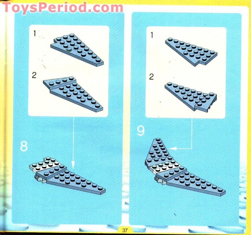 LEGO 4506 Deep Sea Predators Instructions and Parts List