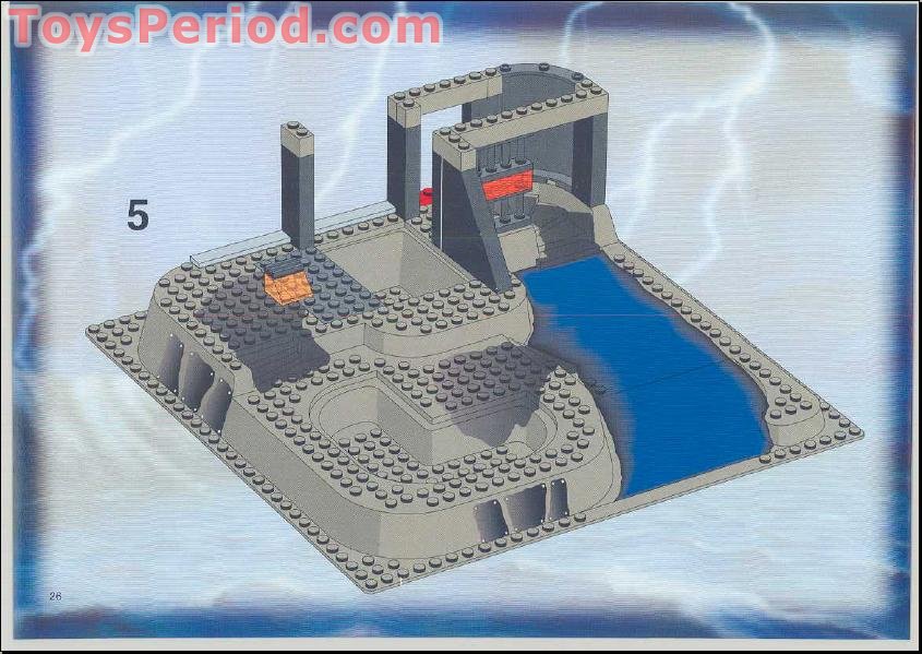 LEGO 6776 Ogel Control Center Instructions and Parts List