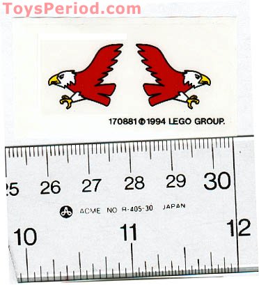 LEGO 6331 Patriot Jet Instructions and Parts List