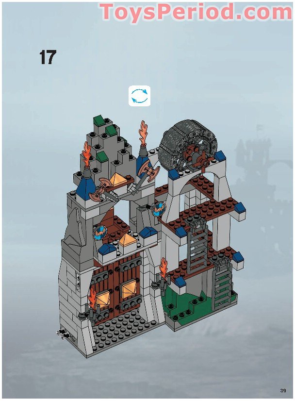 LEGO 7036 Dwarves' Mine Instructions and Parts List
