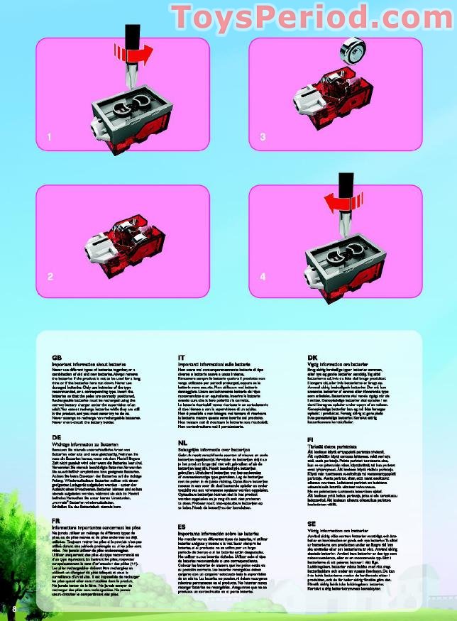 LEGO 7586 Sunshine Home Instructions and Parts List
