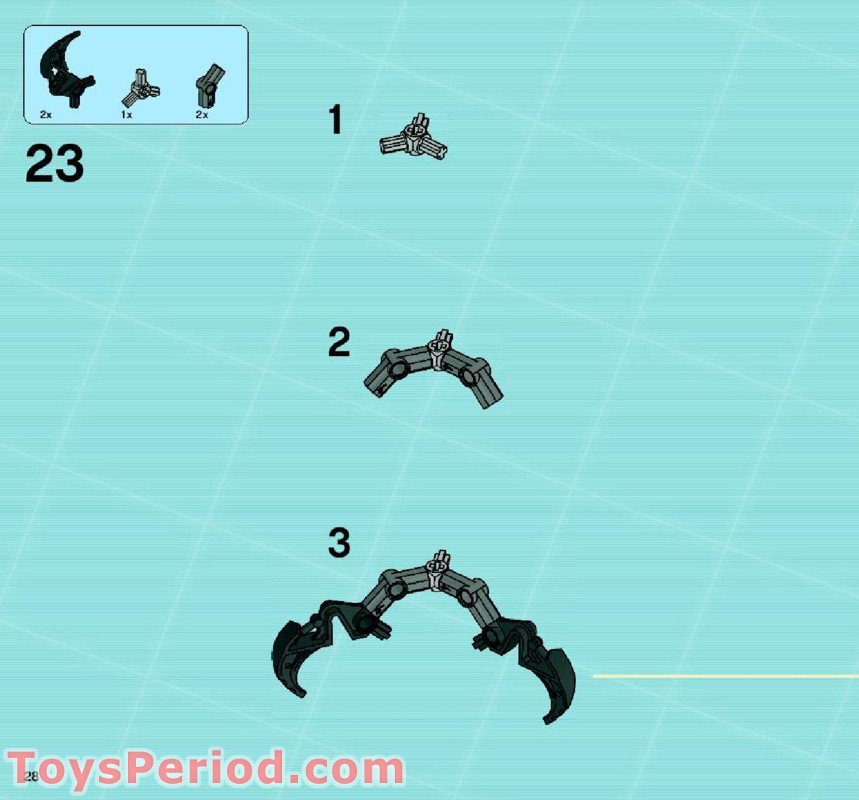 LEGO 8634 Mission 5: Turbocar Chase Instructions and Parts List