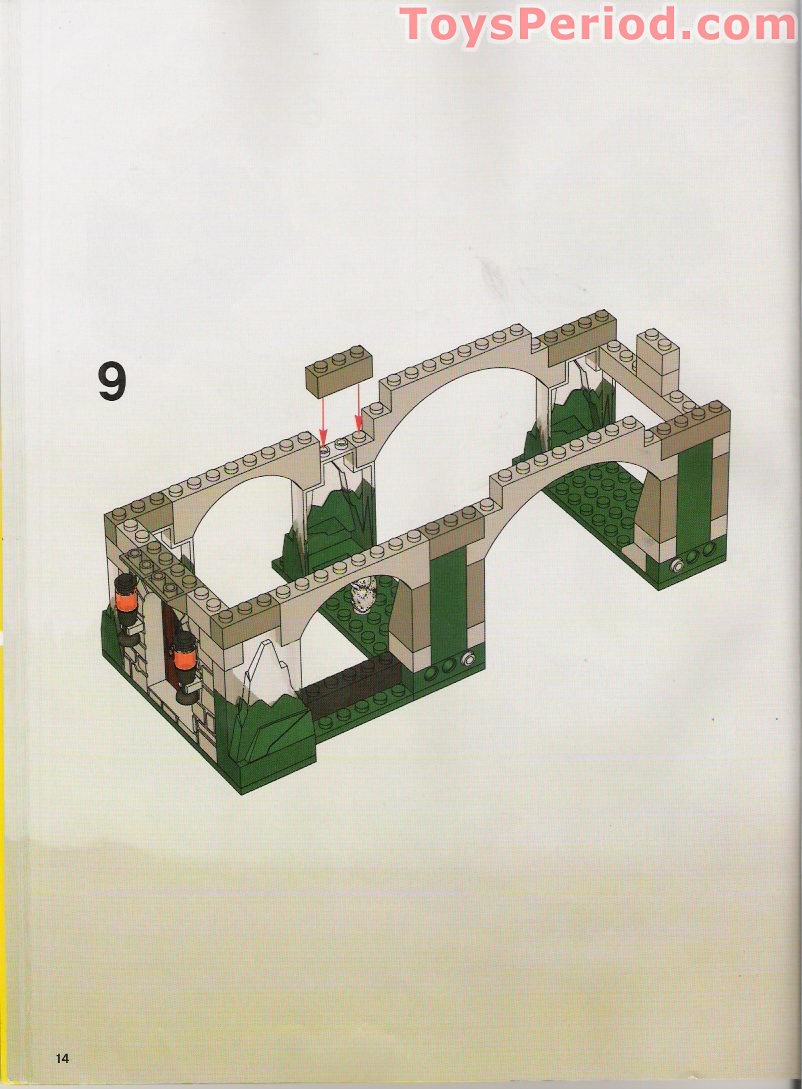 LEGO 8823 Mistlands Tower Instructions and Parts List
