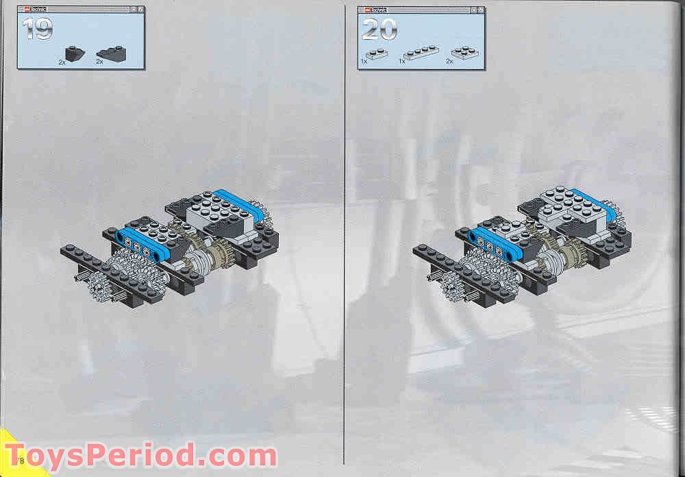 LEGO 8448 Super Street Sensation Instructions and Parts List