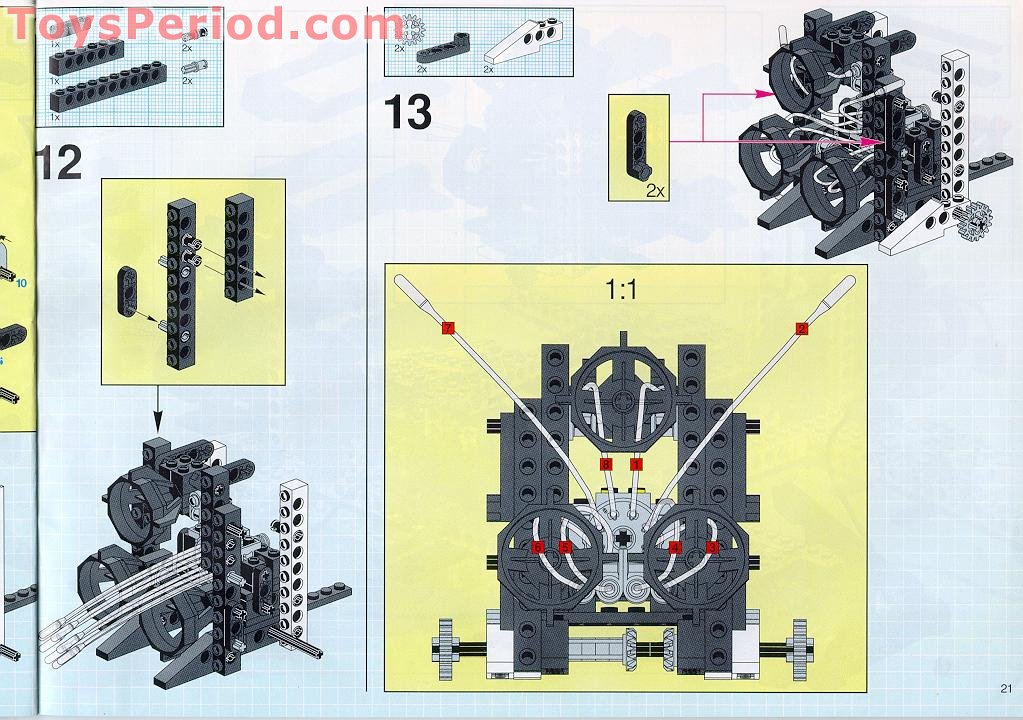 LEGO 8480 Space Shuttle Instructions and Parts List