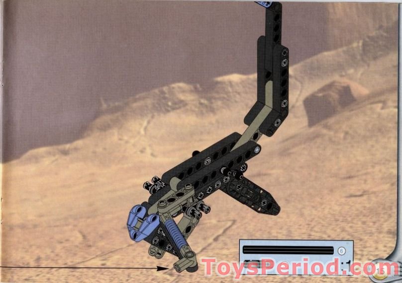 LEGO 8548 Nui-Jaga Instructions and Parts List