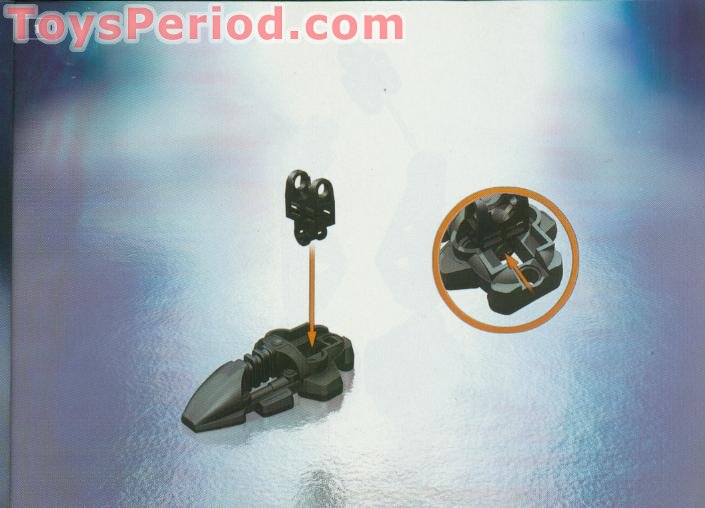 LEGO 8591-1 Vorahk Instructions and Parts List