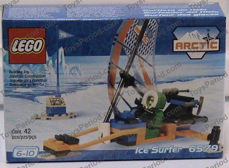 LEGO 6579 Ice Surfer Instructions and Parts List