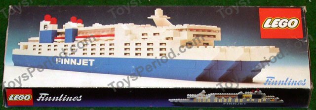 LEGO 1575-1 Finnjet Promotional Set, Ferry Instructions and Parts List