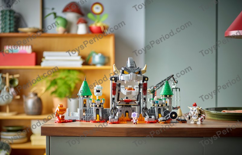 LEGO 71423 Dry Bowser Castle Battle - Expansion Set Parts List