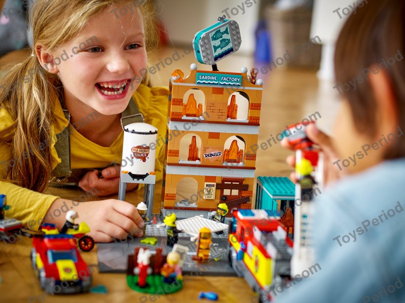 LEGO 60321 Fire Brigade Set Parts List