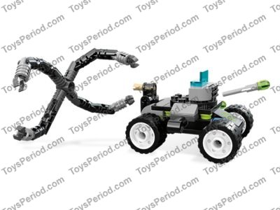LEGO 6873 Spider-Man's Doc Ock Ambush Instructions and Parts List