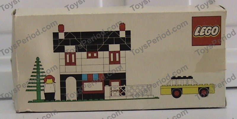 LEGO 00-2 Weetabix Promotional House Instructions and Parts List
