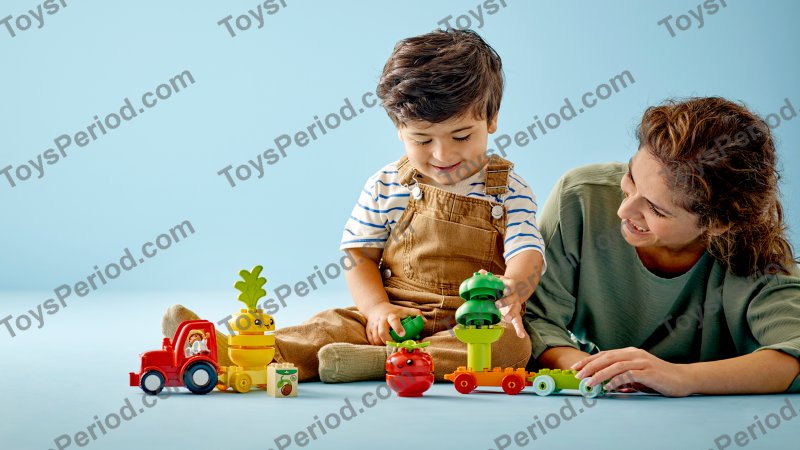 LEGO 10982 Fruit and Vegetable Tractor Set Parts List