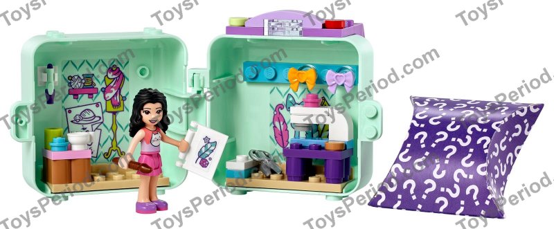 LEGO 41668 Emma's Fashion Cube Set Parts List