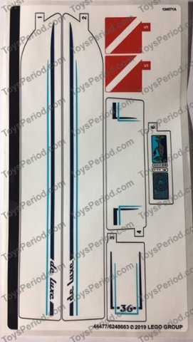 LEGO Sets with Part 60221stk01 Sticker Sheet for Set 60221 - (44477/ ...