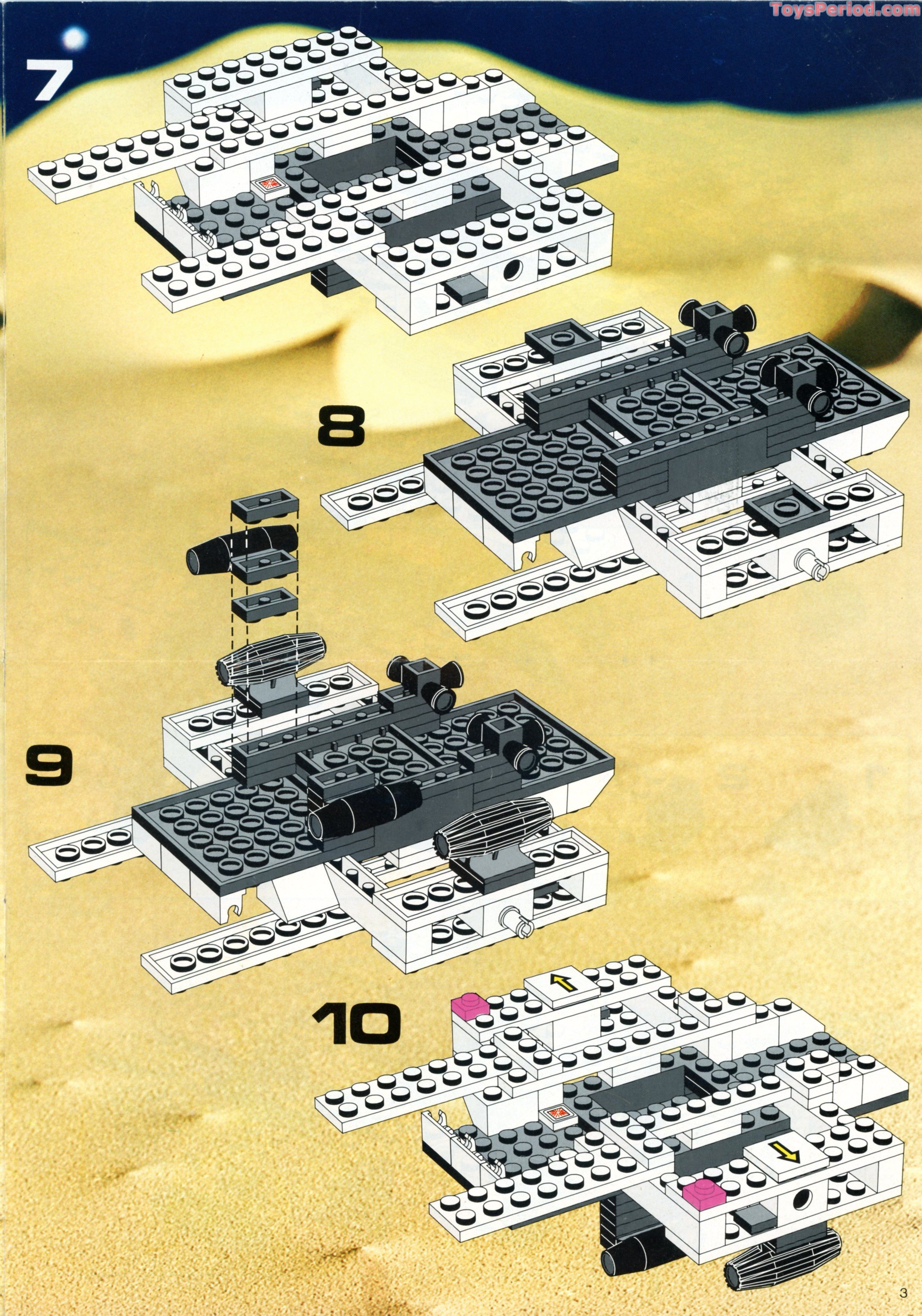 LEGO 6932 Stardefender 200 Instructions and Parts List