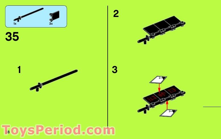 LEGO 79101 Shredder's Dragon Bike Instructions and Parts List