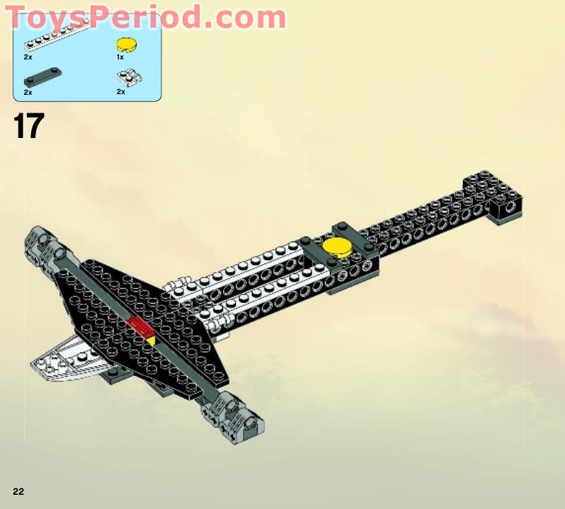 LEGO 9449 Ultra Sonic Raider Instructions and Parts List